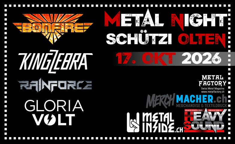 Metal Night Schützi Olten #5 in Olten | Hard Rock & Heavy Metal Konzerte