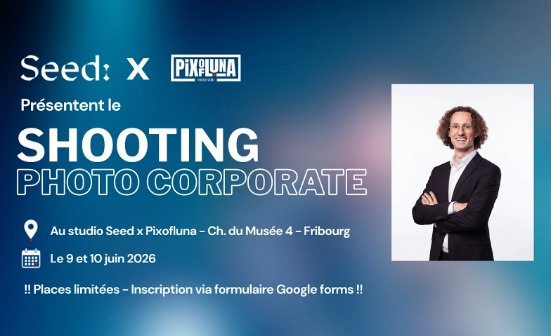 Shooting Photo Corporate le 9 et 10 juin 2026 à Fribourg à Fribourg ...