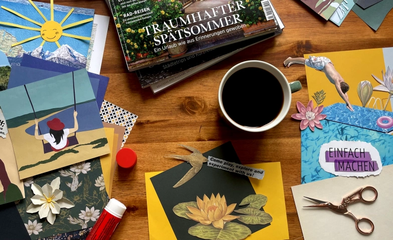 Collage Workshop – Dein kreativer Feierabend à Dresden | Cours : art et ...