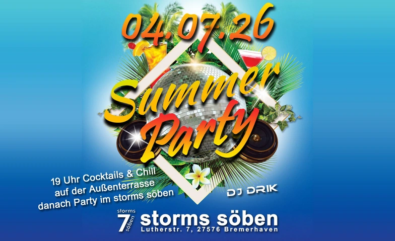 Summer Party in Bremerhaven | Mottopartys