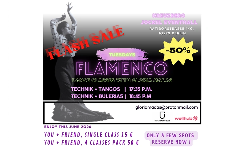 LearnFlamenco dance, open level beginners welcome à Berlin | Cours ...