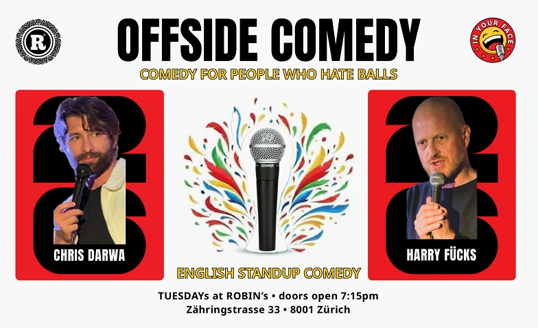 Offside Comedy - Comedy for people who hate balls in Zürich | Comedy ...