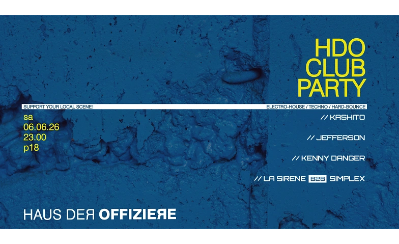 HdO Club Party - Support Your Local Scene! - #86 in Brandenburg an der ...